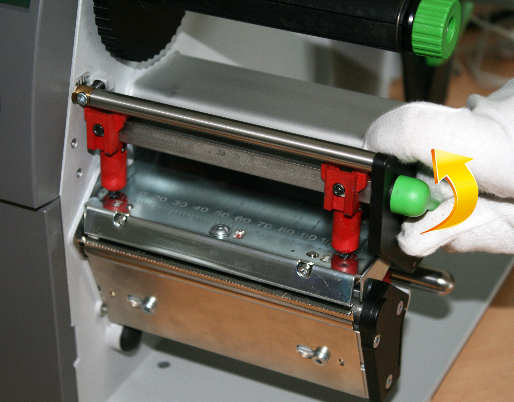 Druckkopfwechsel am CAB XC6, EOS 1 und A4+ Drucker – Anleitung – Labelfox